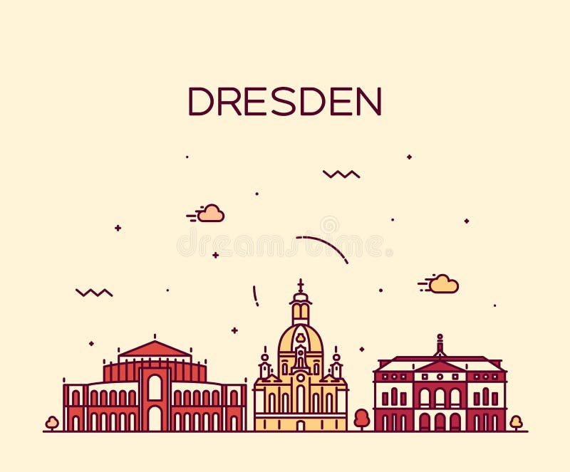 Dresden Stock Illustrationen, Vektoren, & Kliparts - 1,182 Stock ...
