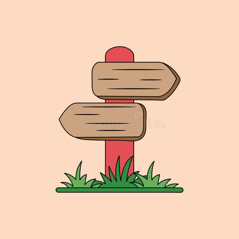 Street Direction Sign Post Sketch Stock Illustrations – 337 Street ...