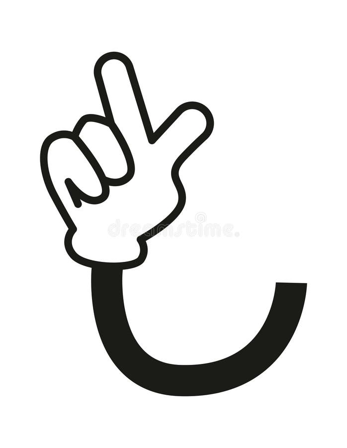 Lined Cartoon Arm stock vector. Illustration of human - 274068149