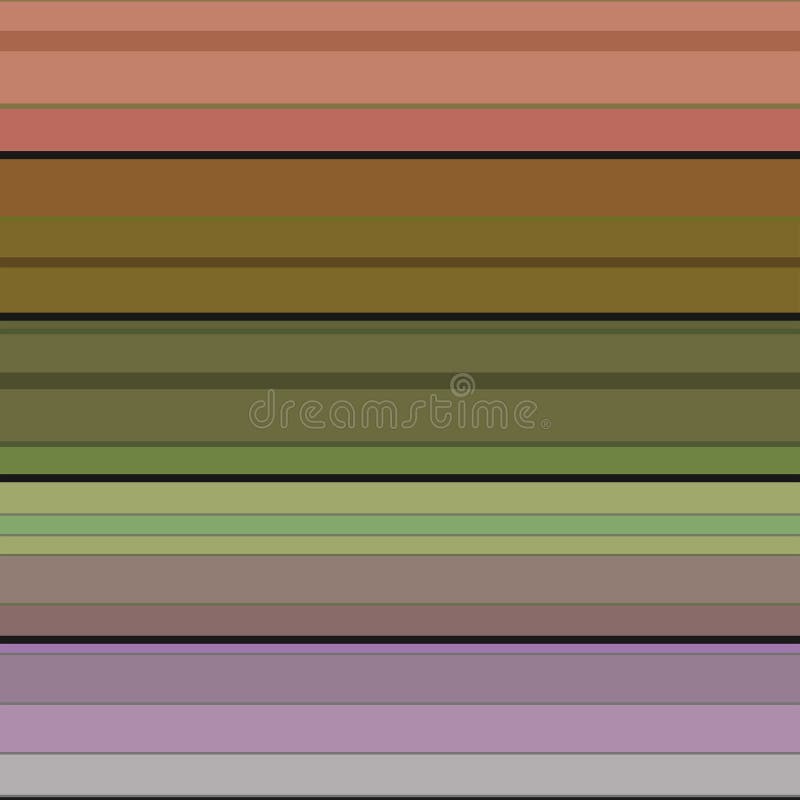 Lined Horizontal Retro Seamless Pattern Stock Illustration ...