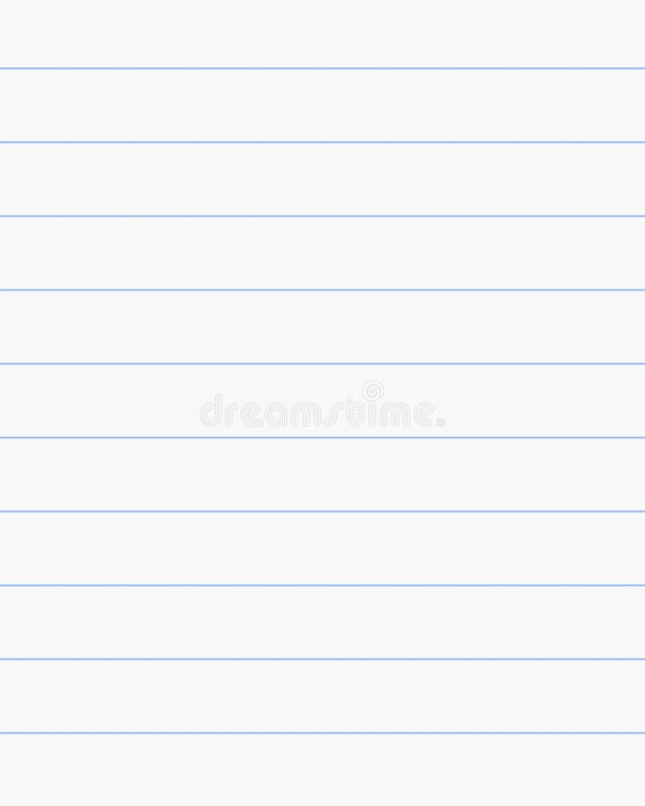 Lined Paper Background with Blue Horizontal Lines and a Red Vertical ...