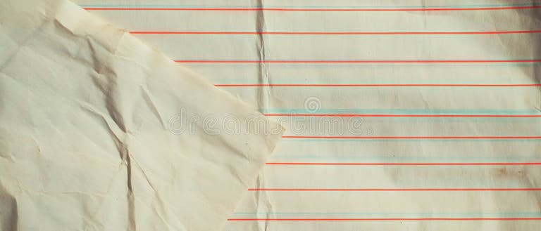 Lined Paper Background with a Watermark Effect and Elegant Decorative ...
