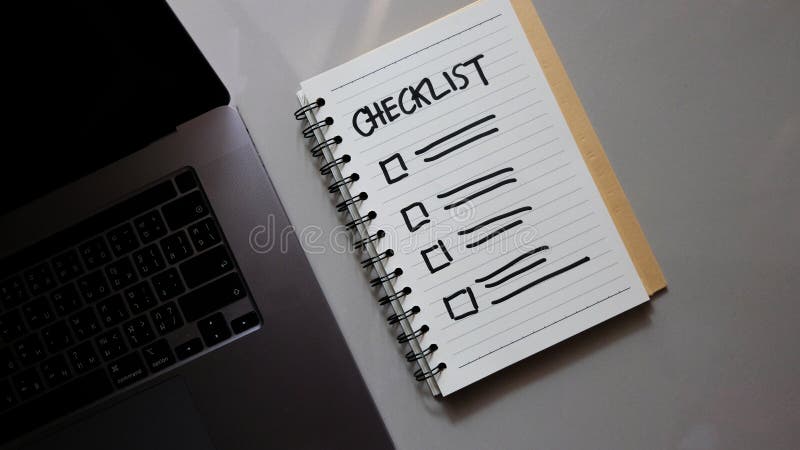 Checklist Paper with Tick Mark, Checklist Concept. Stock Image - Image ...