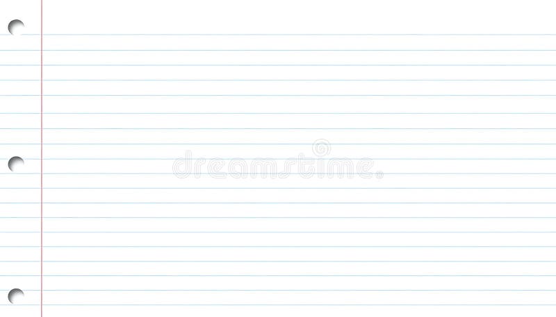 Lined Paper Texture, Notebook Page Background, Stock Photo, Generative ...