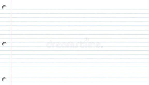 Lined Paper Texture, Notebook Page Background, Stock Photo, Generative ...