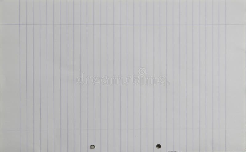 Lined Perforated Writing Paper Texture Perforated Stock Image - Image ...