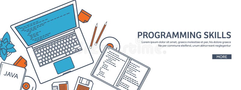 Lined Programmingcoding And Seo Outline Computing Background Code