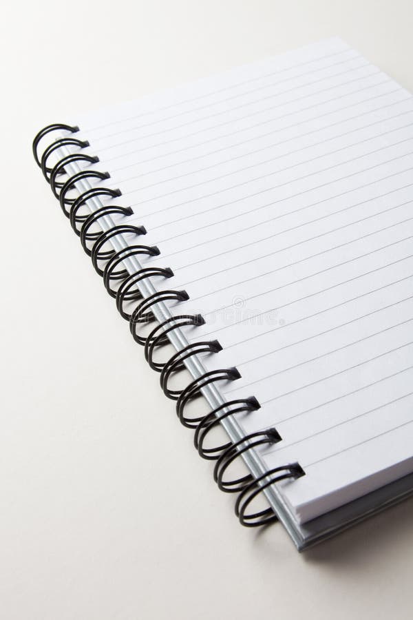 Lined And Ring Bound Notepad Picture. Image: 7823933