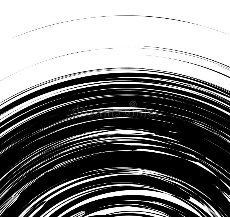 Linee Elemento Curve in Percorso Di Ritaglio Linee Curve, Bande Thr ...