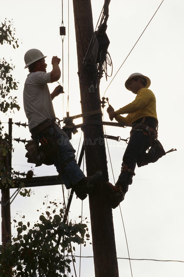 Linemen editorial image. Image of photograph, utility - 23161990