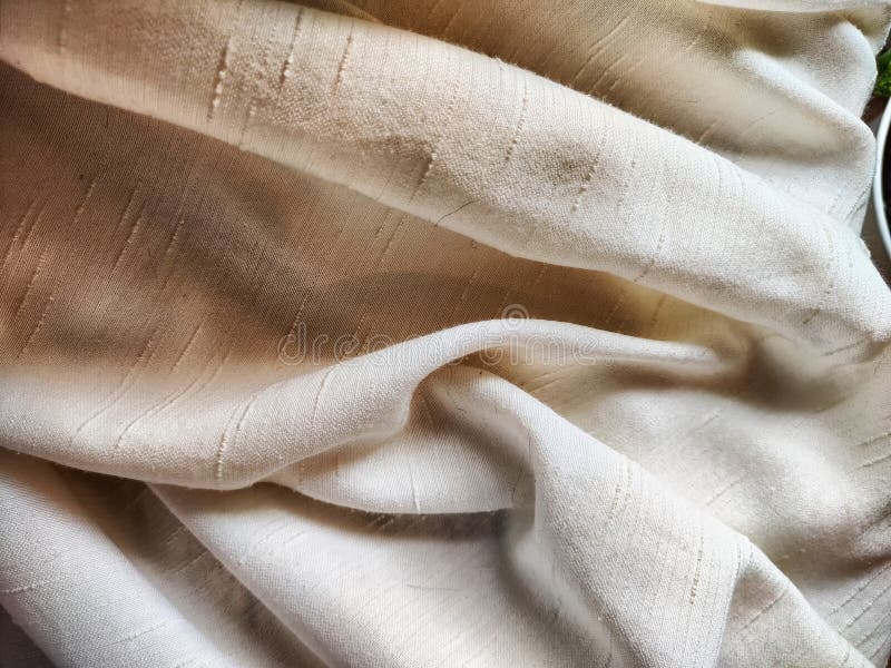 Linen Crumpled Crumpled Speckled Fabric Background. Jute, Abstract ...