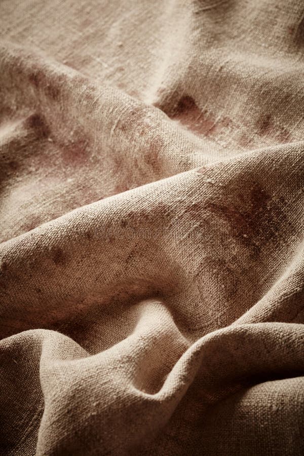 Linen fabric stock image. Image of close, creased, sack - 49448401