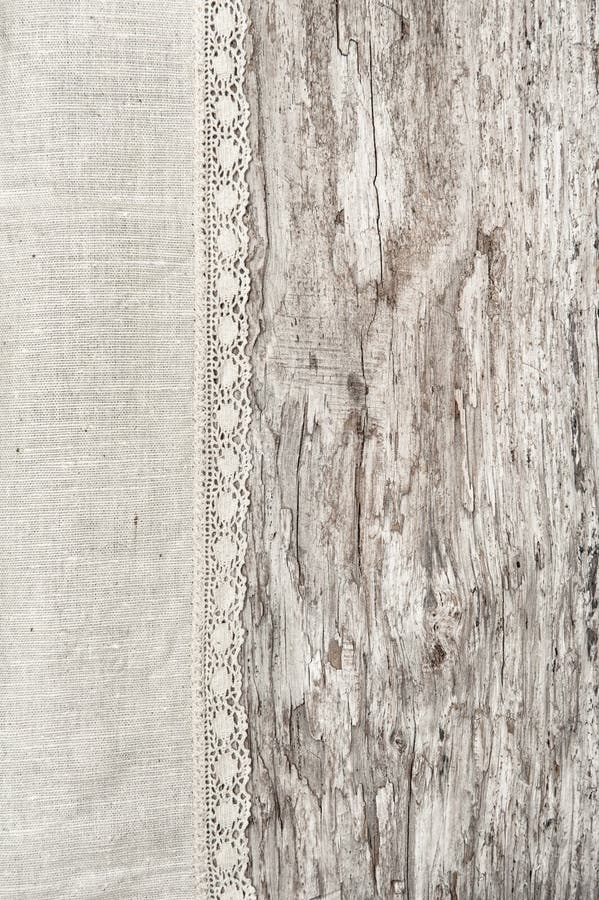 White Lace Background Wood