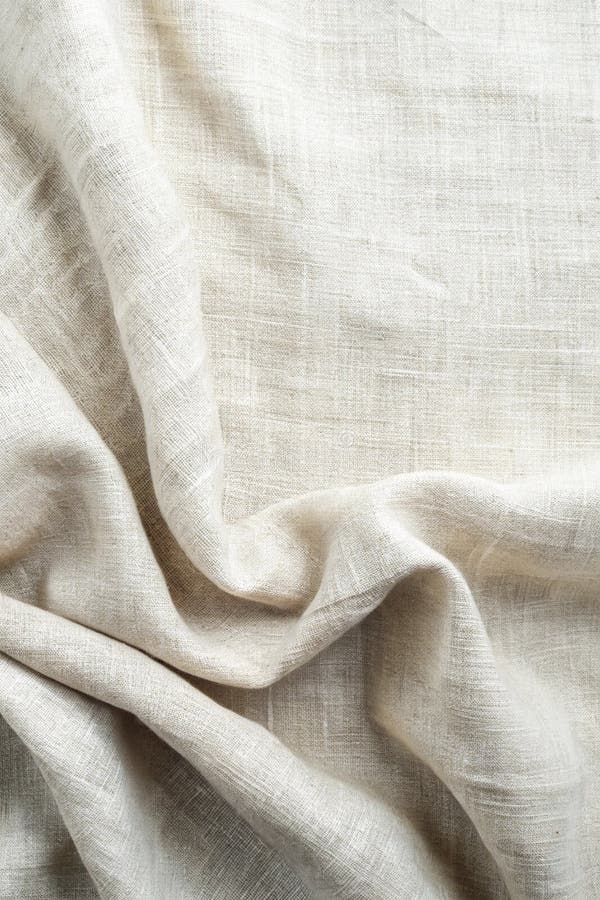 Linen Fabric Texture with White Background Stock Illustration ...