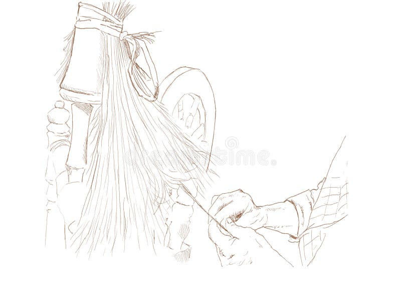 Linen Fibers Stock Illustrations – 324 Linen Fibers Stock Illustrations ...