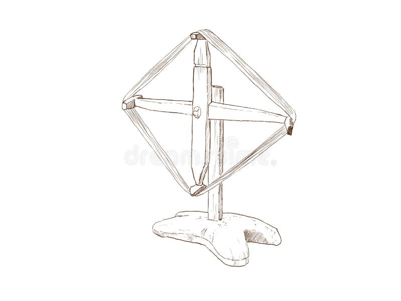 Linen manufacture stock illustration. Illustration of workers - 54200213