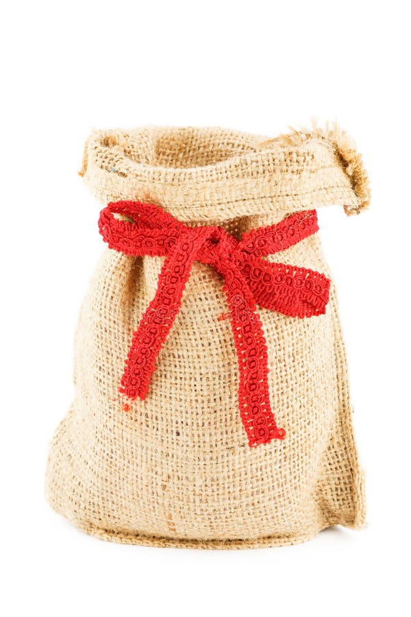 Agricultural sack stock photo. Image of save, linen, rope - 2699440