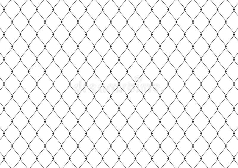 Steel Wire Mesh in Vector. Illustration of Large Expanded Metal Mesh ...
