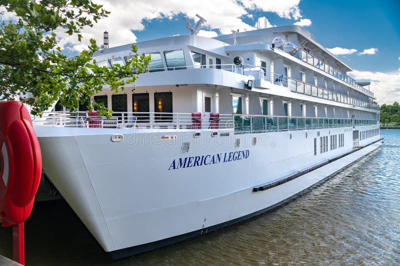 Liner AMERICAN LEGEND is Moored at the Waterfront in Washington, DC ...