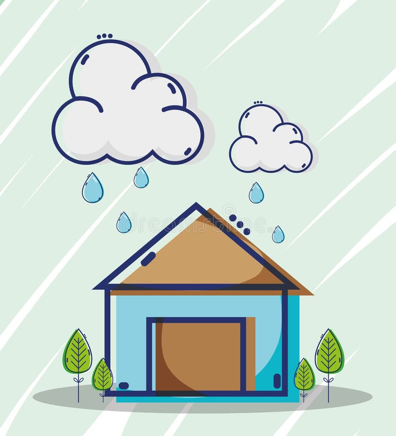 House Clouds Stock Illustrations – 17,791 House Clouds Stock ...
