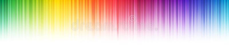 Rainbow Colorful Gradient Faded Vertical Lines Stock Vector ...