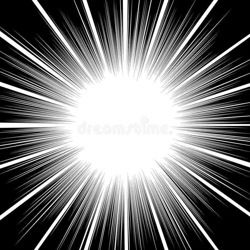 Lines Abstract Design. Star Burst Effect Background Stock Vector ...