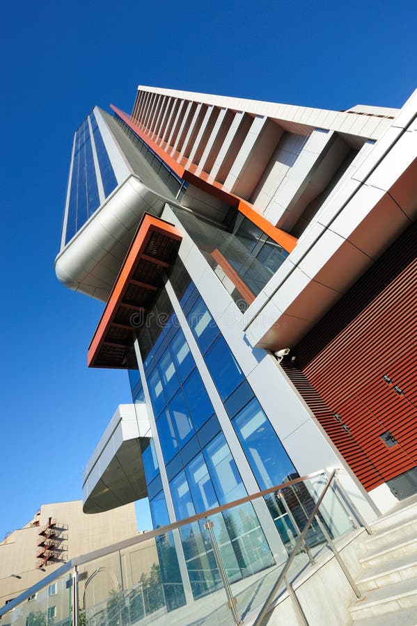 Lines in architecture stock image. Image of rise, quarters - 15960021