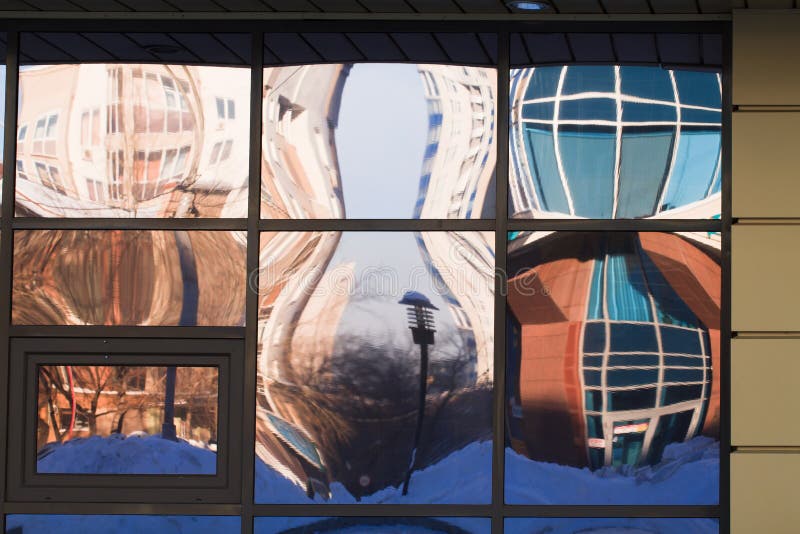 Lines in architecture stock image. Image of modern, reflection - 17778365