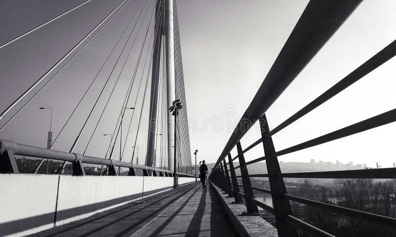 Lines stock photo. Image of architecture, bridge, shadow - 89010830