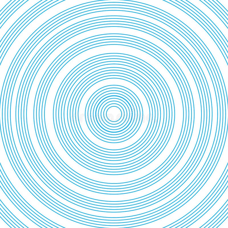 Lines Circle Geometric Pattern Template Stock Vector - Illustration of ...