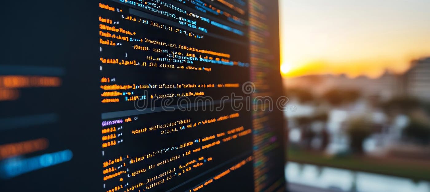 Sunset Programming Stock Illustrations – 524 Sunset Programming Stock ...