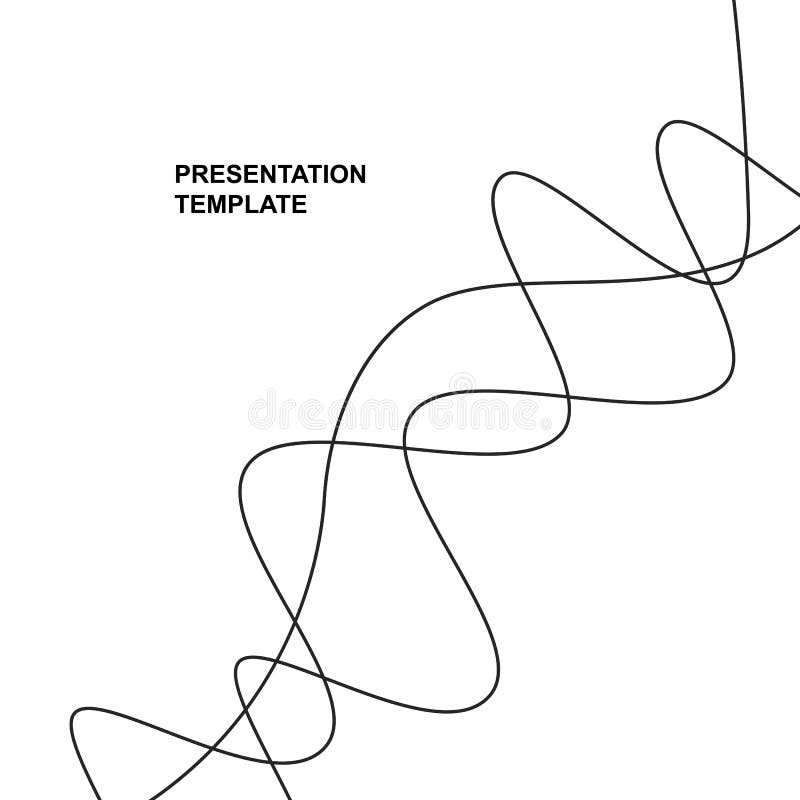 Lines Connect on White Background. Vector Illustration Stock ...