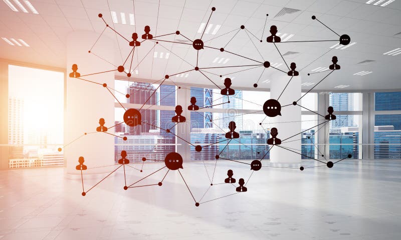 Networking and Wireless Connection As Concept for Effective Modern ...