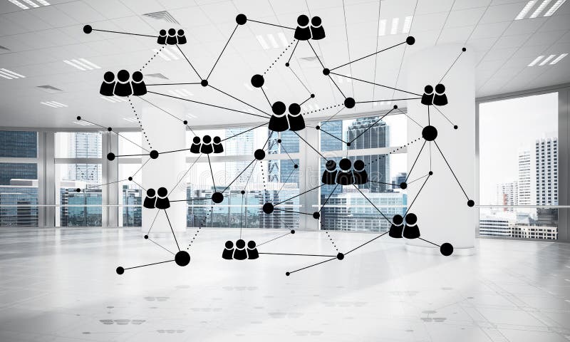 Networking and Wireless Connection As Concept for Effective Mode Stock ...