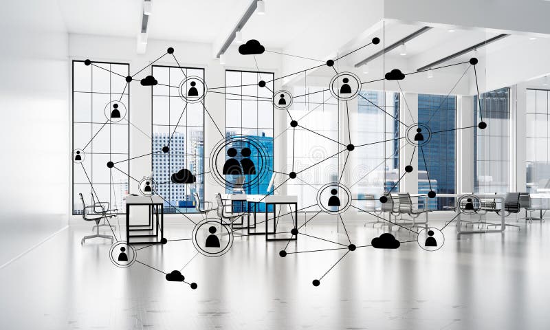 Networking and Wireless Connection As Concept for Effective Modern ...