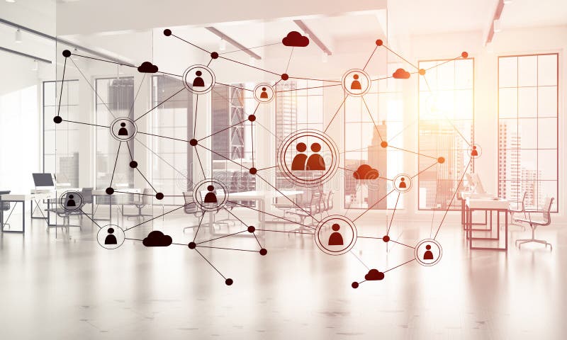 Networking and Wireless Connection As Concept for Effective Modern ...