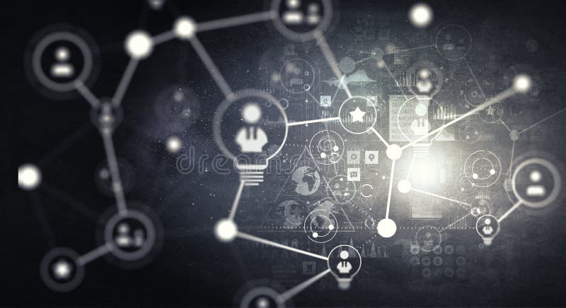 Wireless Technologies Concept Stock Image - Image of modern, mixed ...