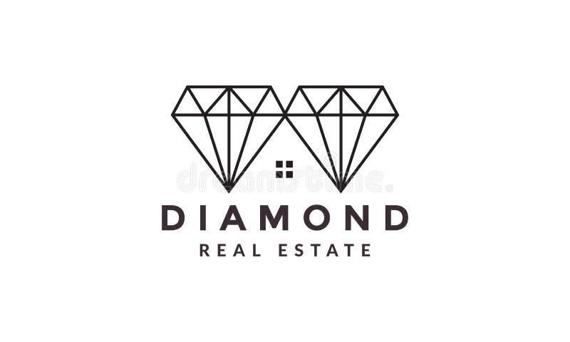 Diamond Logo Realty Development Stock Illustrations – 46 Diamond Logo ...