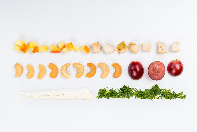 Lines of different food stock image. Image of diversity - 39189637