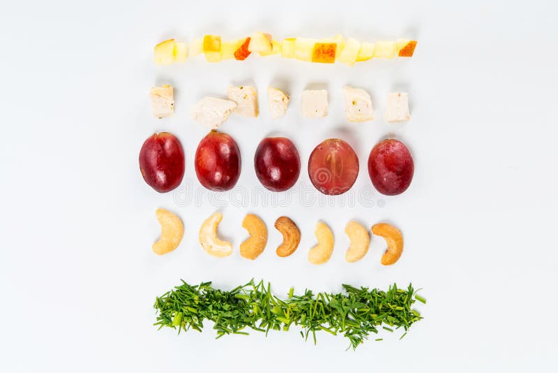 Lines of different food stock image. Image of natural - 39189921