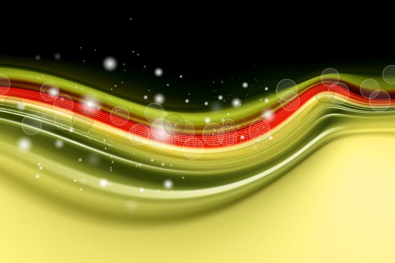 Lines flow background stock illustration. Illustration of electricity ...