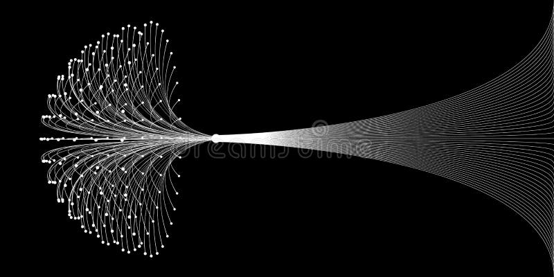Lines Flow Enters the Information Tree. Stream Focuses for Collection ...