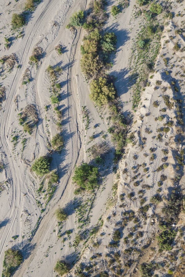 Lines and Patterns in Desert Stock Image - Image of california, sand ...
