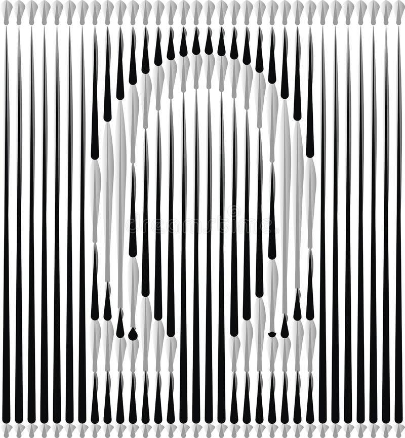 Lines Forming Symbols Logo Design Stock Vector - Illustration of ...