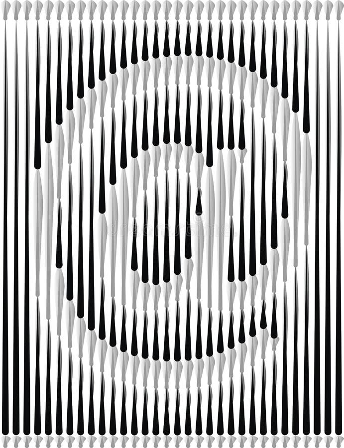 Lines Forming Symbols Logo Design Stock Vector - Illustration of ...