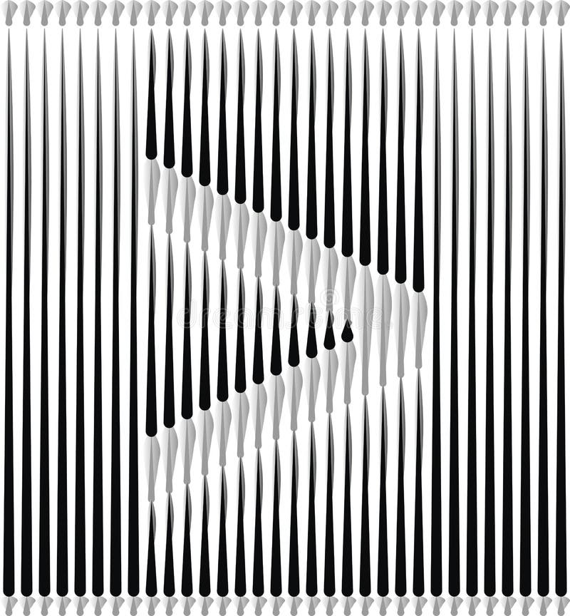 Lines Forming Symbols Logo Design Stock Vector - Illustration of ...