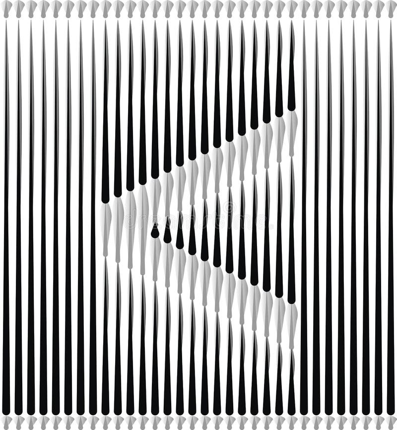 Lines Forming Symbols Logo Design Stock Vector - Illustration of logo ...