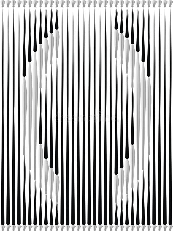 Lines Forming Symbols Logo Design Stock Vector - Illustration of shade ...