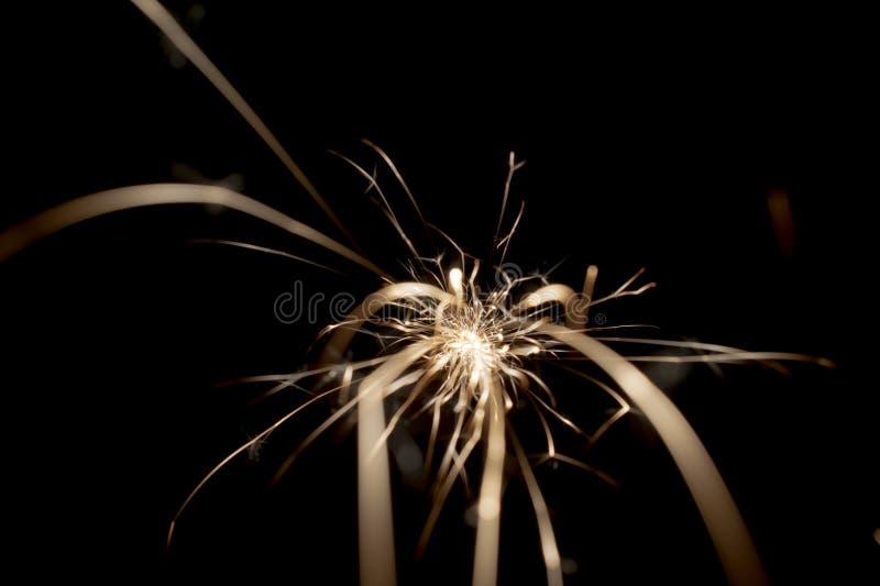Lines of Light. Sparks in the Dark Stock Photo - Image of dark, light ...