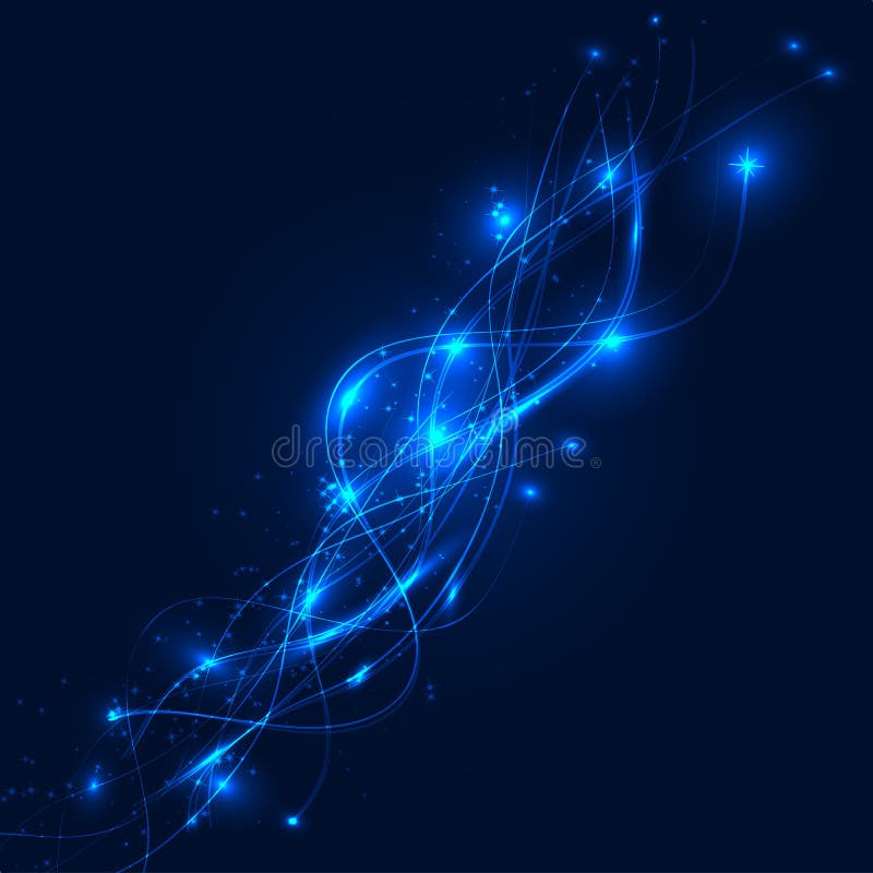 Lines, Lights. Vector Illustration. Stock Vector - Illustration of ...